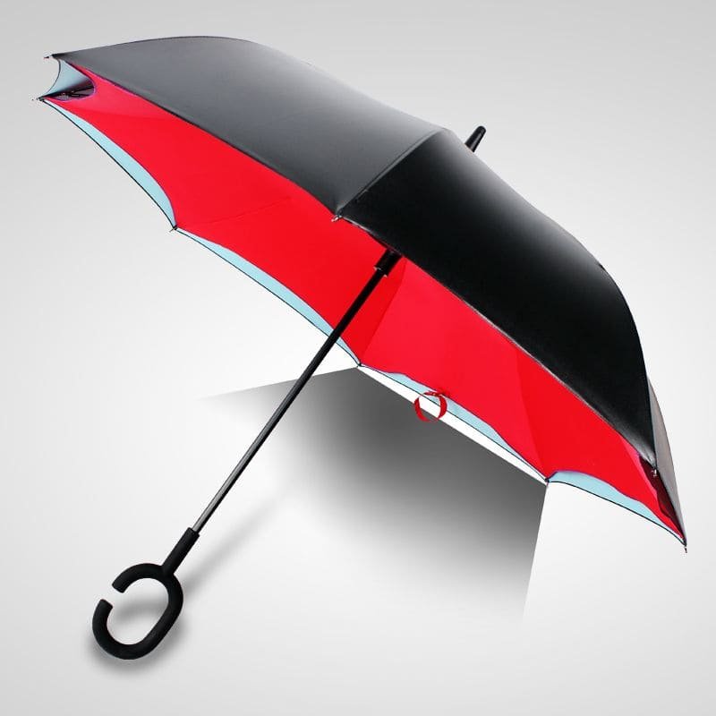 23inch Manual Open Inverted Umbrella Printed - ARDECO Umbrellas