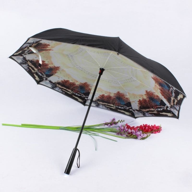 23inch LED Torch Inverted Umbrella - ARDECO Umbrellas