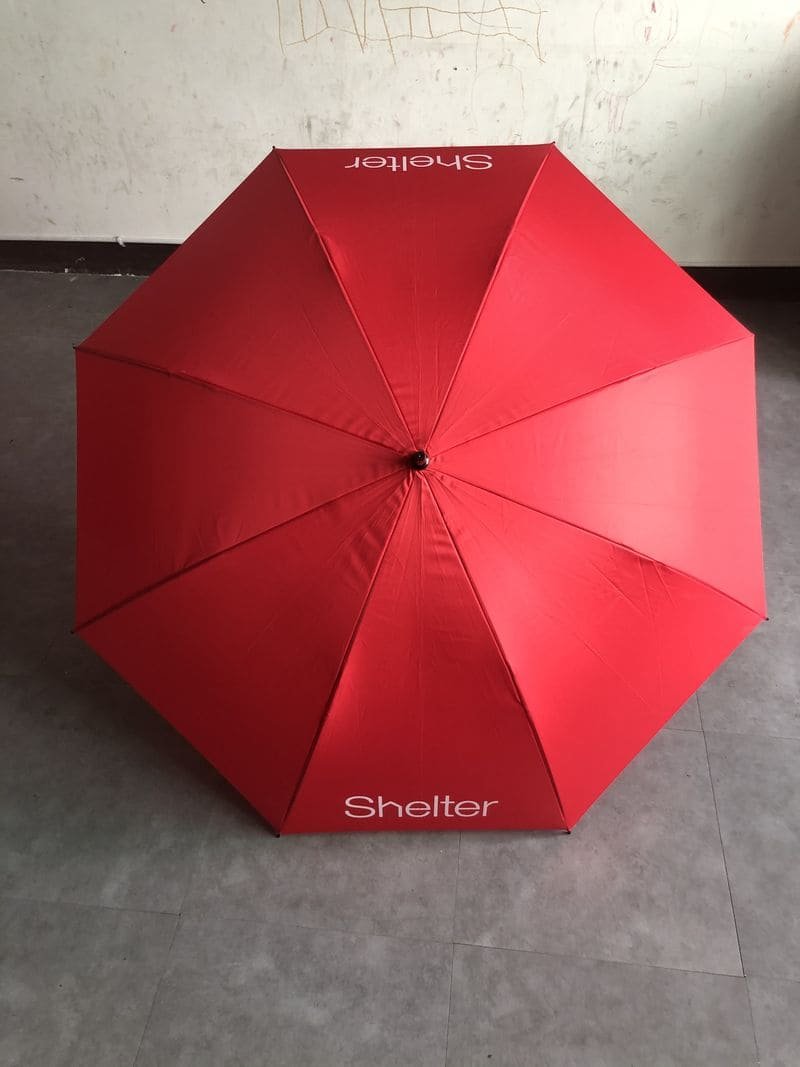 30in Single Layer Auto Golf Umbrella Printed - ARDECO Umbrellas