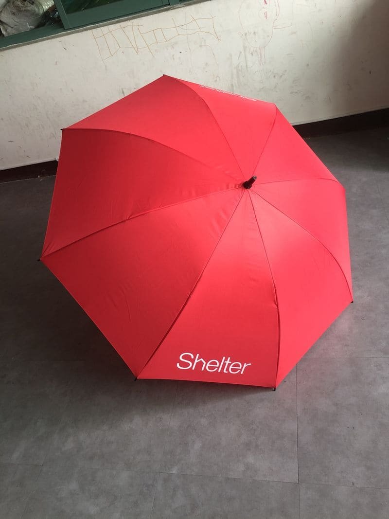 30in Single Layer Auto Golf Umbrella Printed - ARDECO Umbrellas